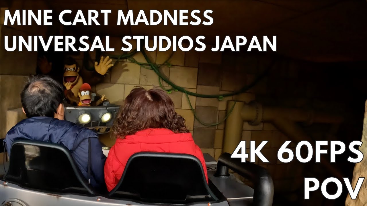 Mine Cart Madness POV 4K 60 fps - Universal Studios Japan 2025 - YouTube