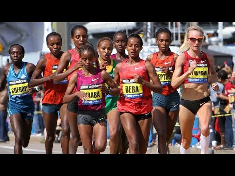 Chicago Marathon 2014 Elite Women Runners - YouTube