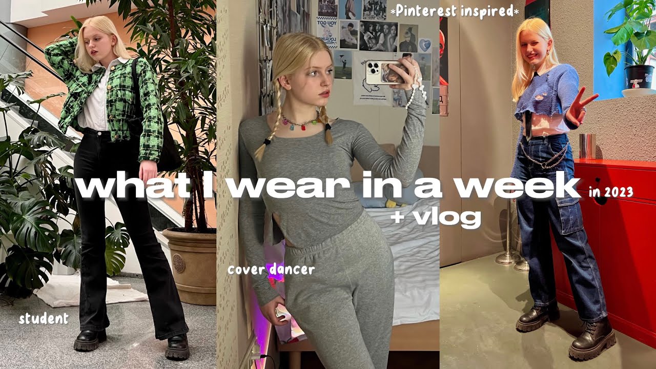 🌿🍭spring diaries: WHAT I WEAR IN A WEEK; мой гардероб весна 2023 ...