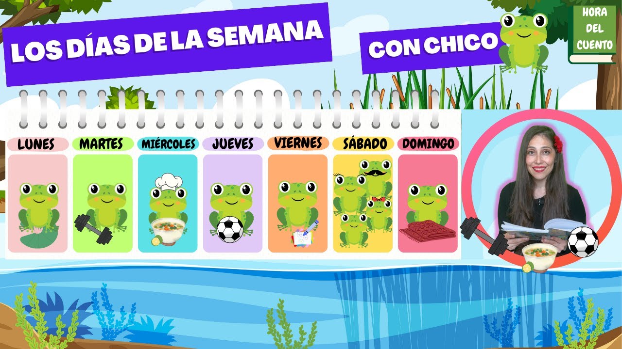 Hora del Cuento - Los Dias De La Semana | Days of the Week | Mas Mas ...