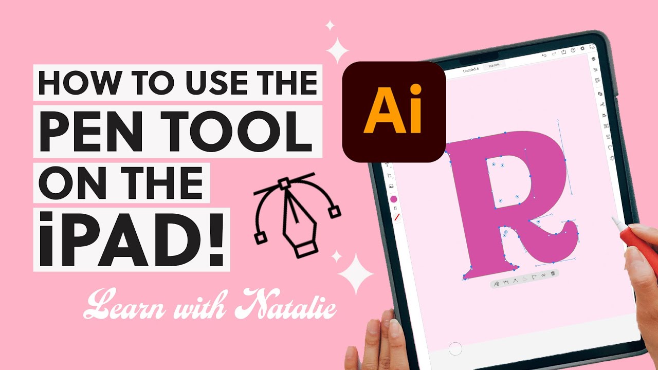 How To Use The Pen Tool On The IPad Adobe Illustrator IPad App YouTube How To Use The Pen Tool On The IPad Adobe Illustrator IPad App YouTube