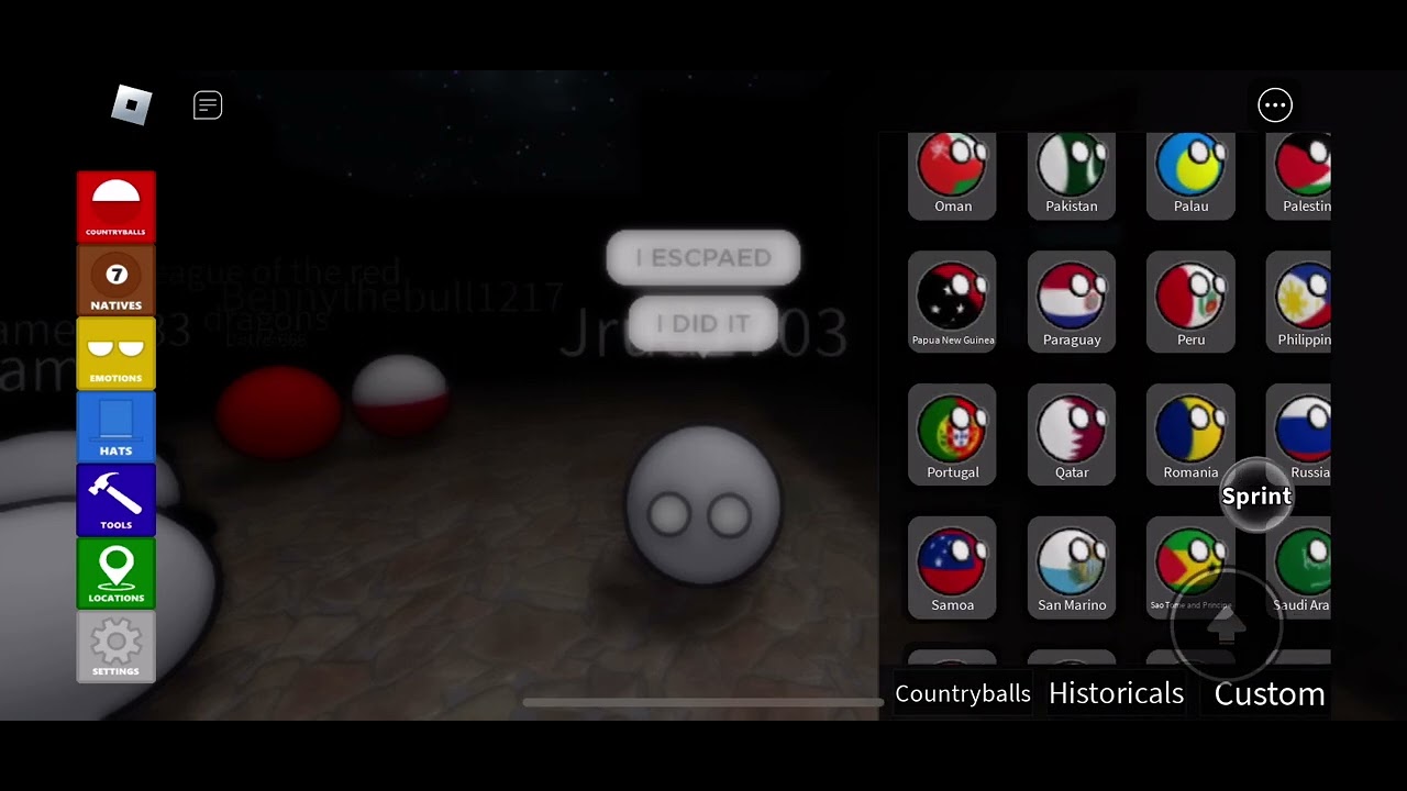 COUNTRYBALLS IN THE BACKROOMS - YouTube