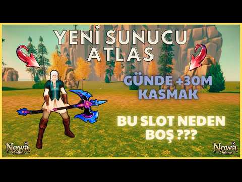 YENİ SUNUCU ATLAS #4 | GÜNDE +30M KASTIRAN BOŞ SLOT ???