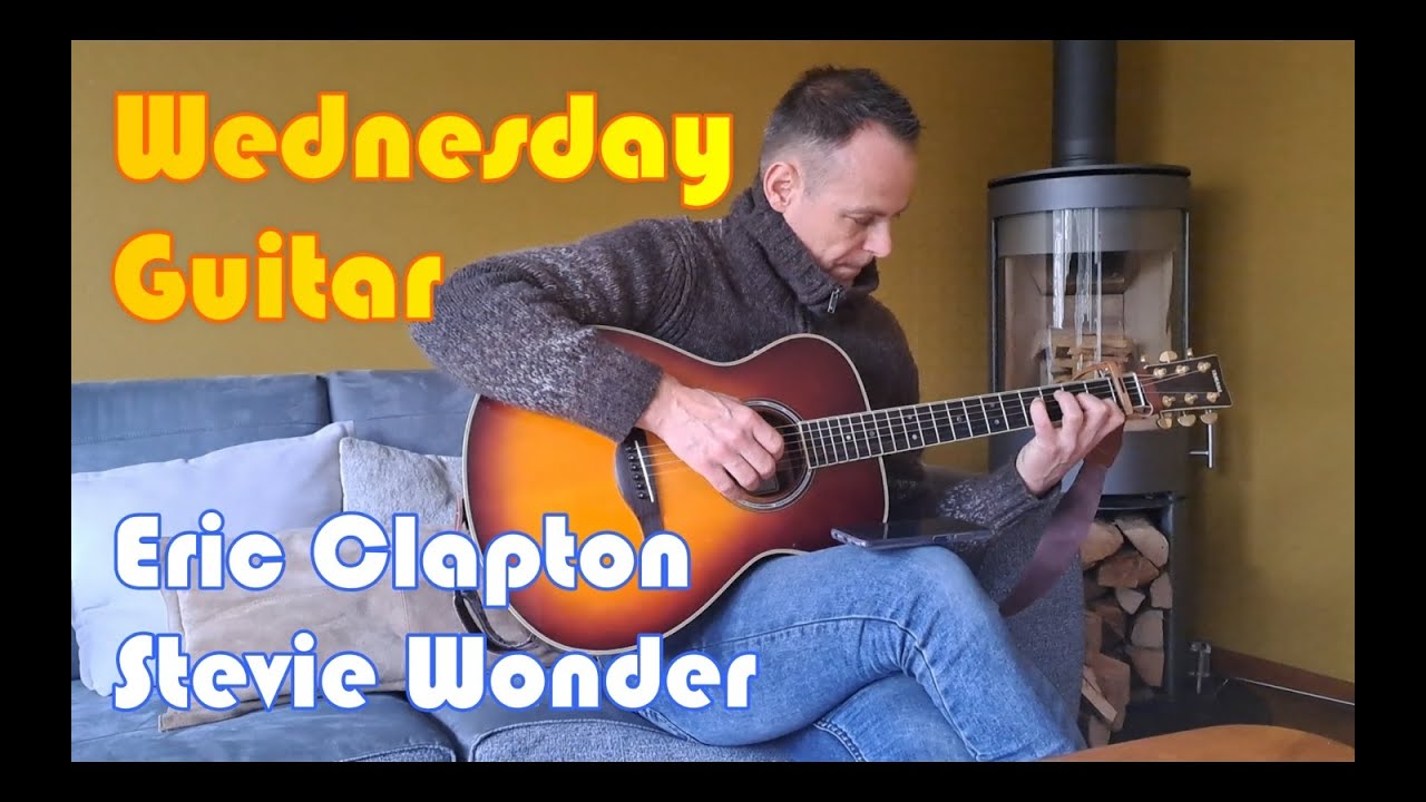 Eric Clapton and Stevie Wonder - Wednesday Guitar #guitarcover #yamaha ...