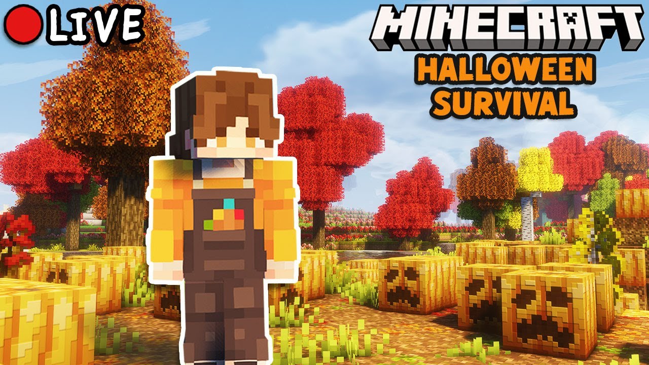 It's Halloween! Building a Cozy Fall Base - YouTube