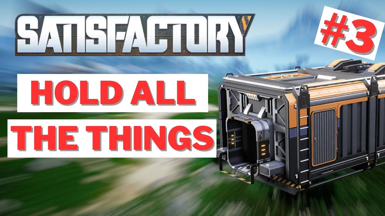 Increasing Manufacturing Capacity with Storage Units [Satisfactory 3 ...