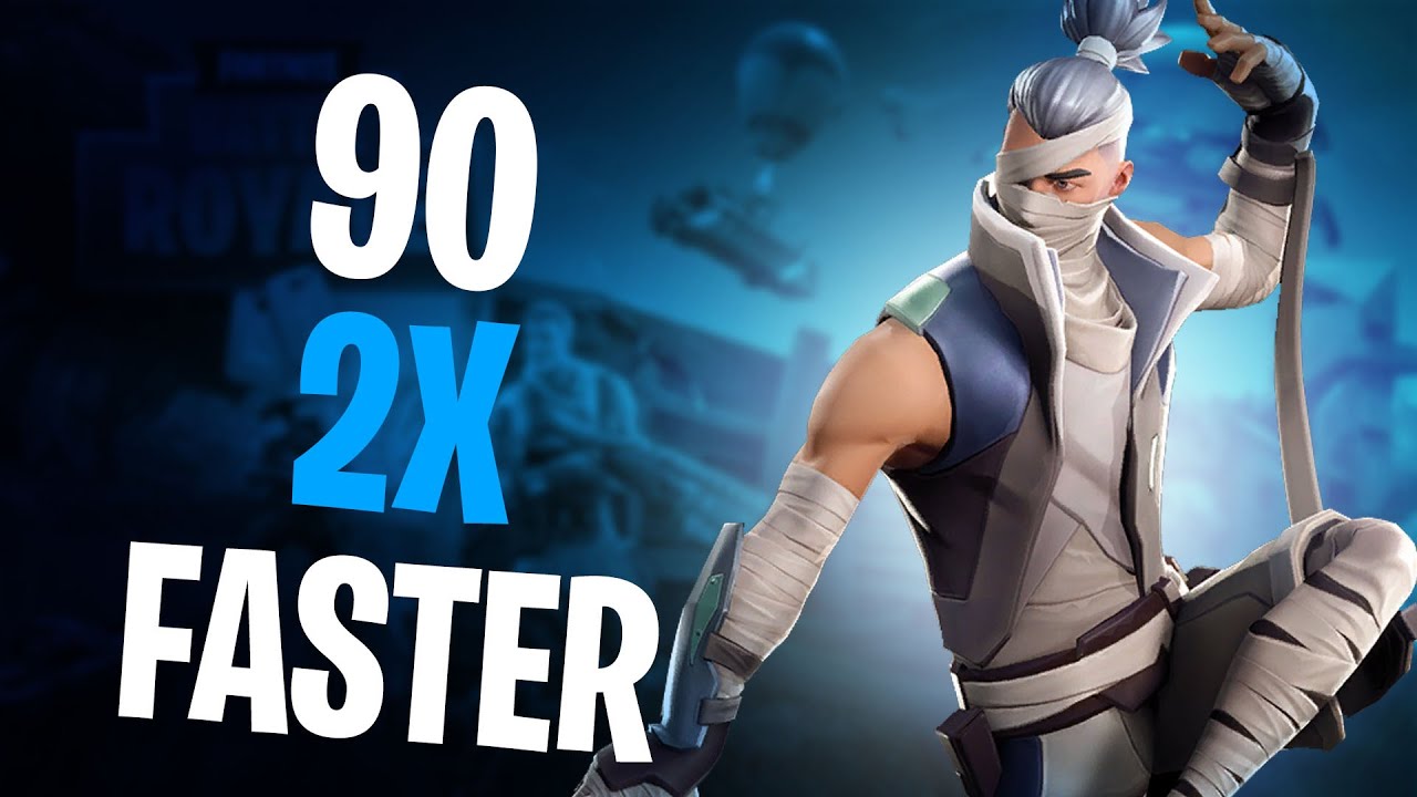 How to 90 TWICE as fast in Chapter 2 Season 3! (EASY) - YouTube