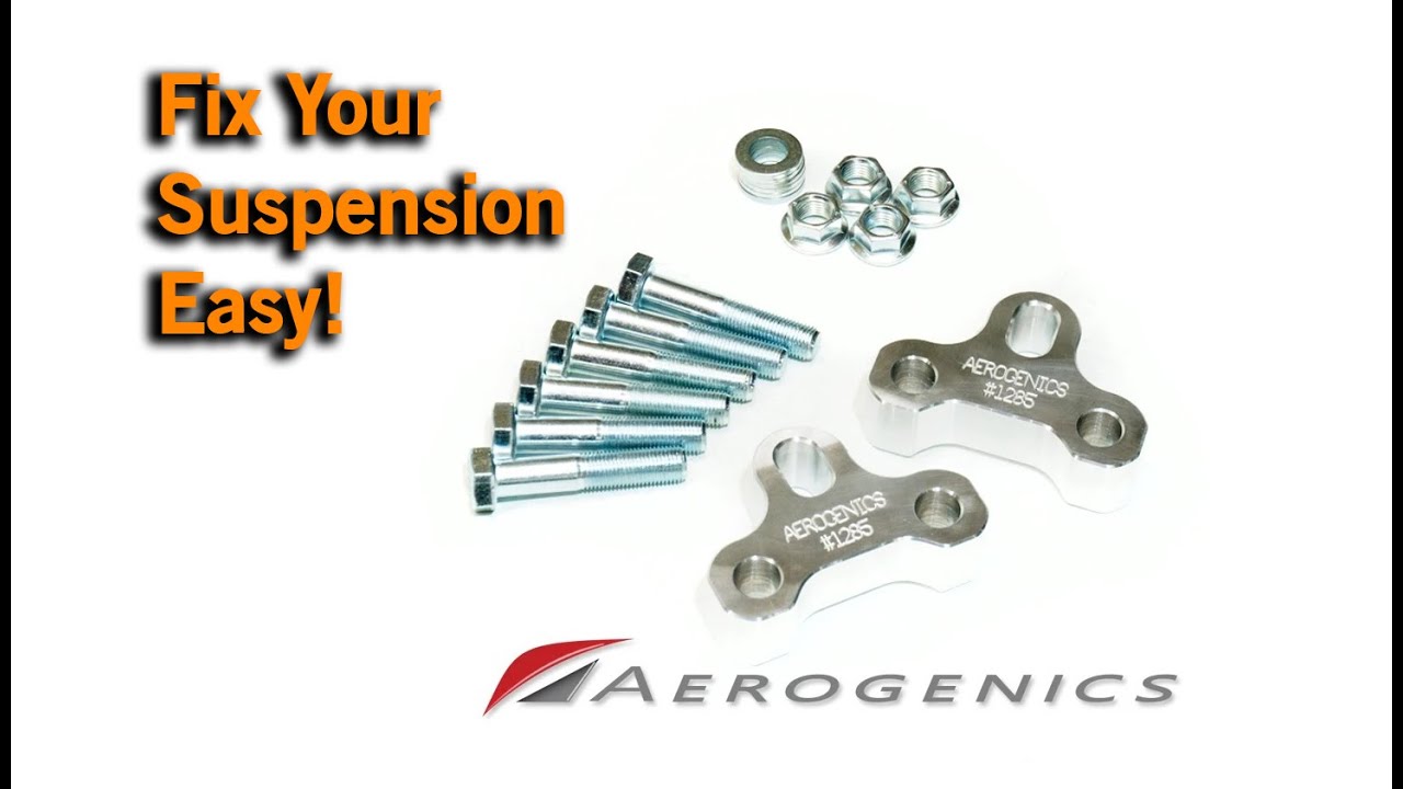 Aerogenics Ball Joint Spacer for Honda Civic Si - FIX STEERING GEOMETRY ...