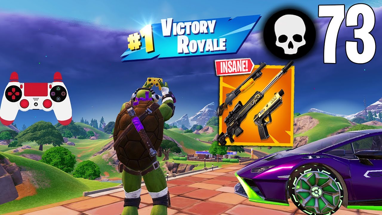 73 Elimination Solo Vs Squads Gameplay Wins (Fortnite Chapter 5 PS4 ...