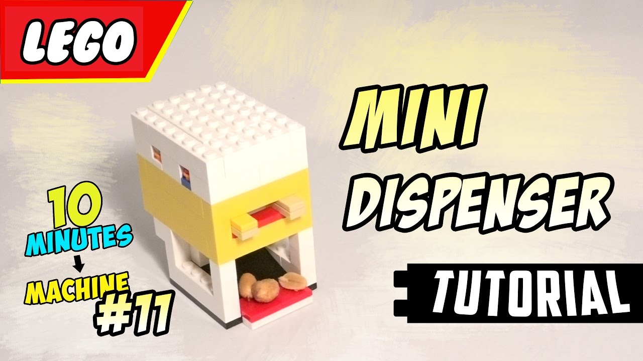 LEGO Peanut Dispenser TUTORIAL- 10min Machine #11 - YouTube