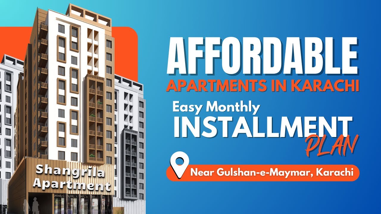 Affordable Apartments in Karachi | Easy Monthly installment Plan | Near ...