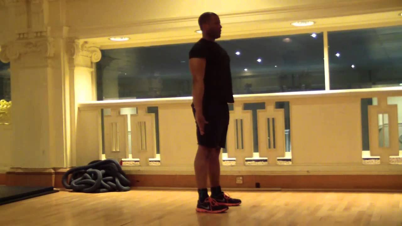 Extended Arm Squats - YouTube