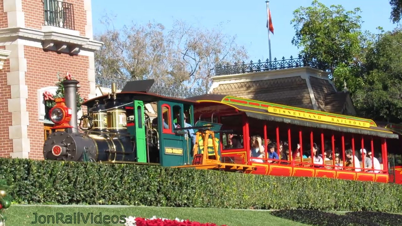 Throwback Footage of Disneyland Railroad engine Fred Gurley #3 - YouTube
