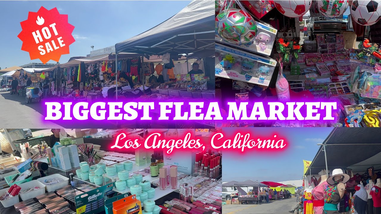 Los Angeles Swap Meet Vlog | Biggest Flea Market In Los Angeles | Swap ...