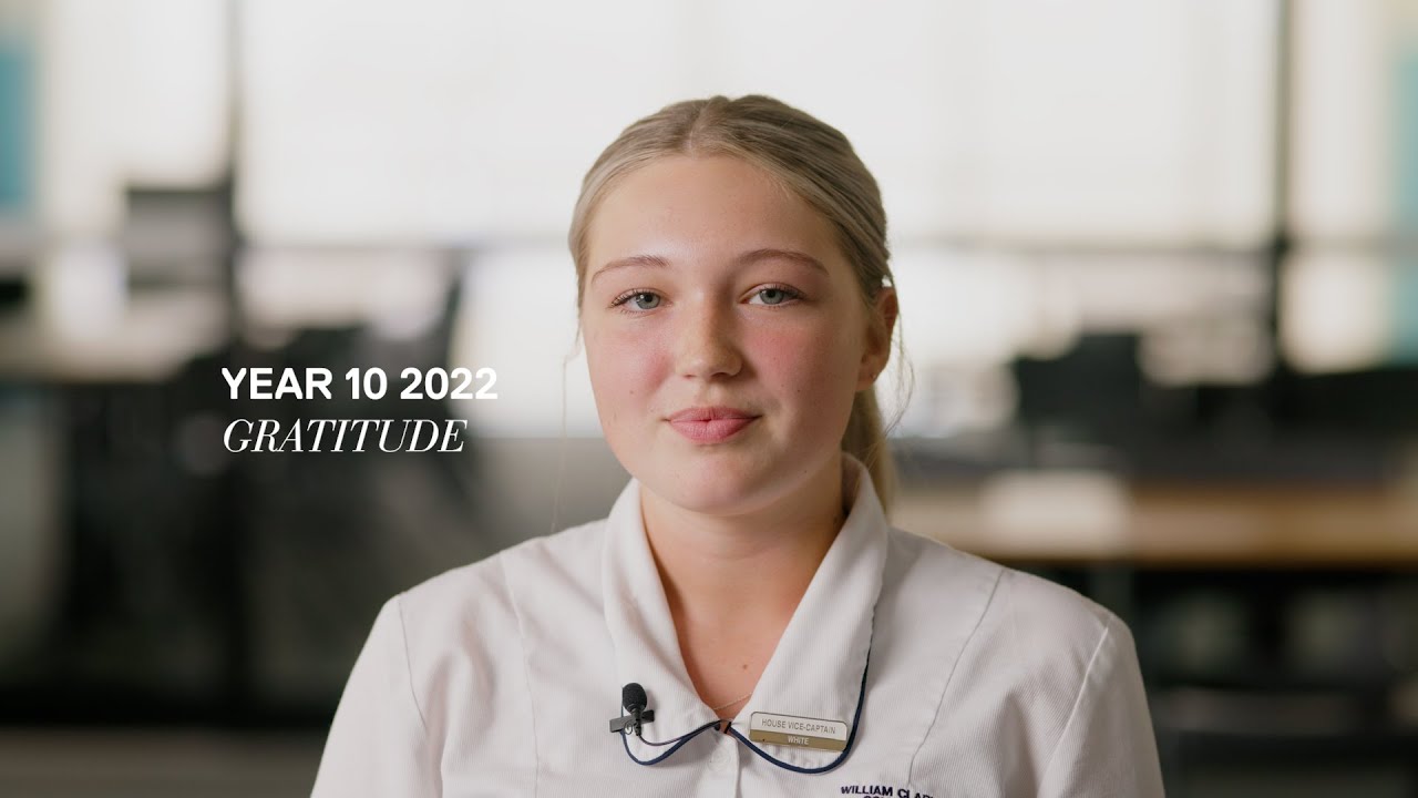 Year 10 2022: Gratitude - YouTube