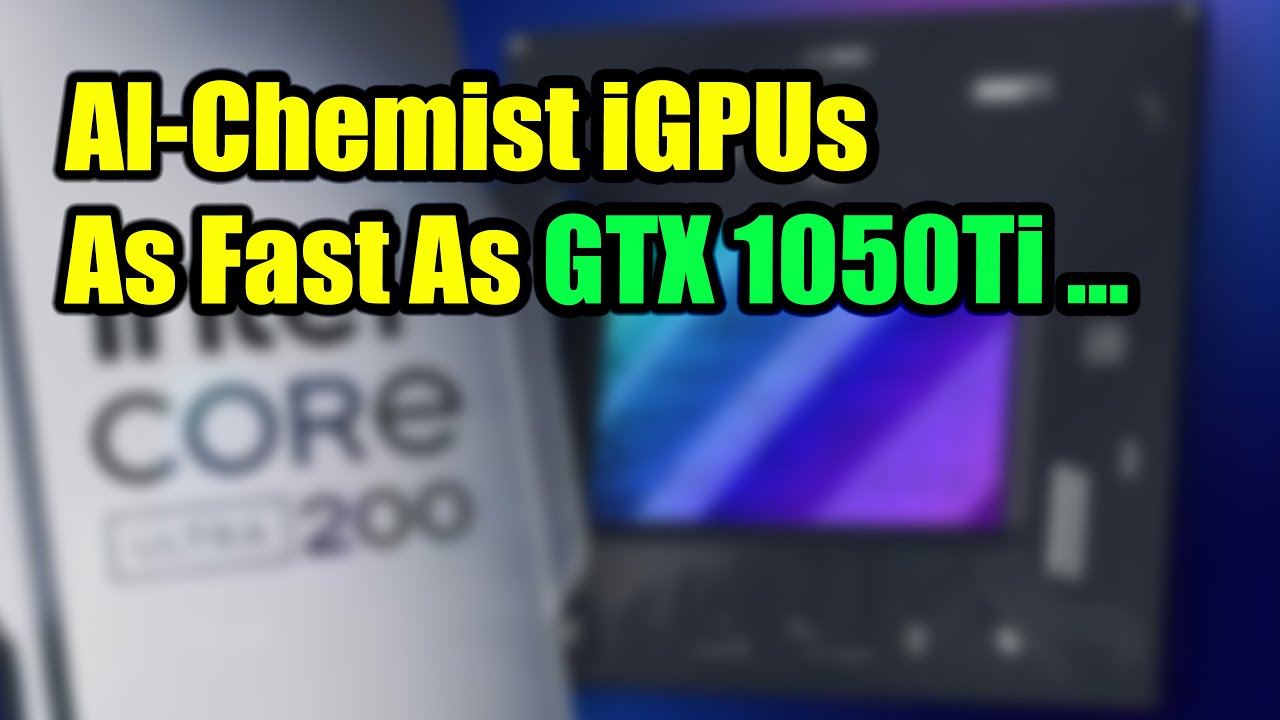 [TechQuickie] Intel Arrow Lake Desktop CPUs With Alchemist iGPUs Almost ...