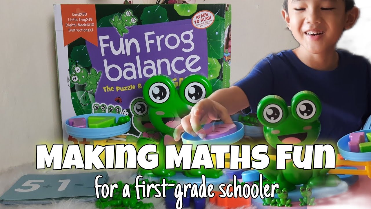 Fun Frog Balance Review And How It Helps Your Child to Love Maths - YouTube