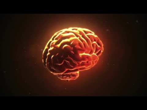 Big Strong Brain Pulsing Stock Motion Graphics - YouTube