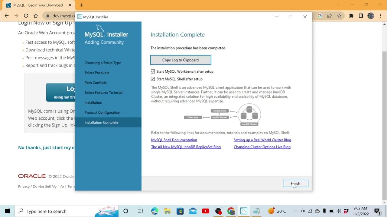 How to install MySQL 8.0.31 Server and Workbench any version on Windows ...