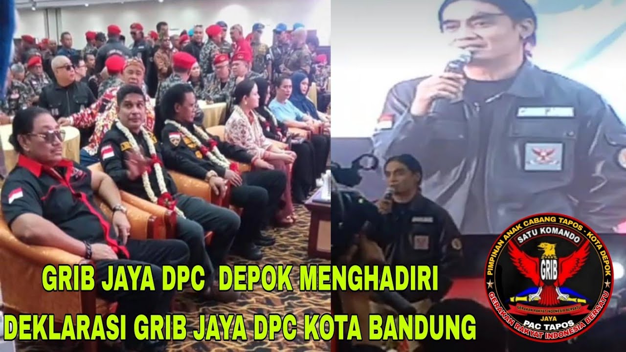 GRIB JAYA DPC DEPOK MENGHADIRI DEKLARASI GRIB JAYA DPC KOTA BANDUNG ...