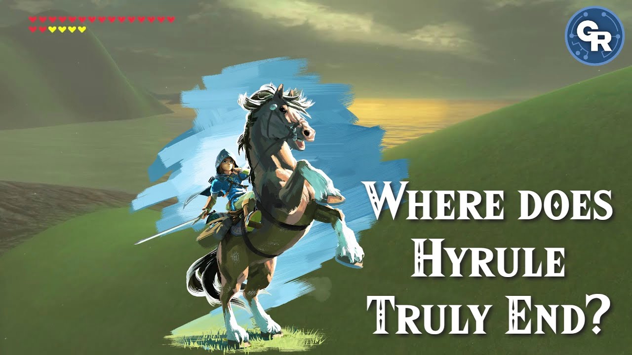 Where Are Hyrule's True Borders in Zelda Breath of the Wild? - YouTube