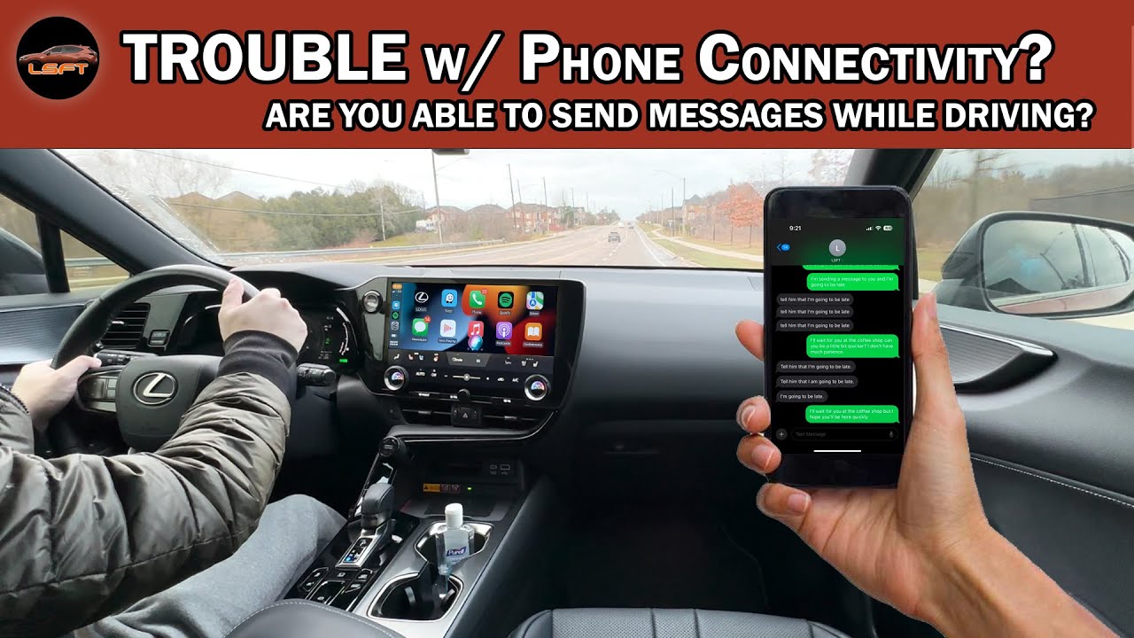 Having trouble connecting to phone to your LEXUS? Can't send messages ...