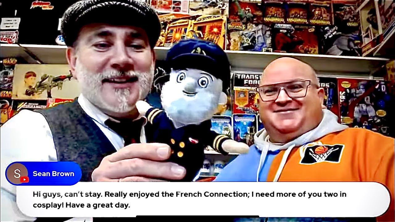 Live with Joe & Matt! New toys everywhere, busy shop come and join the ...