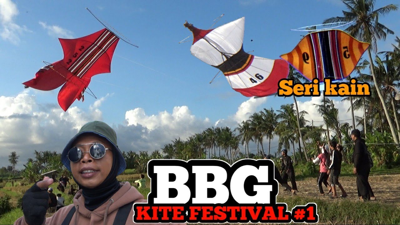 LOMBA LAYANGAN DI BATUAJI?? BBG KITE FESTIVAL Yang pertama - YouTube