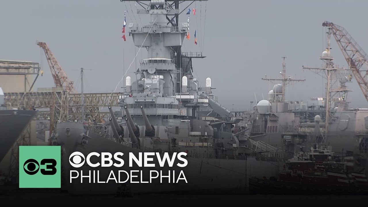 How crews at the Philadelphia Navy Yard are restoring the Battleship ...