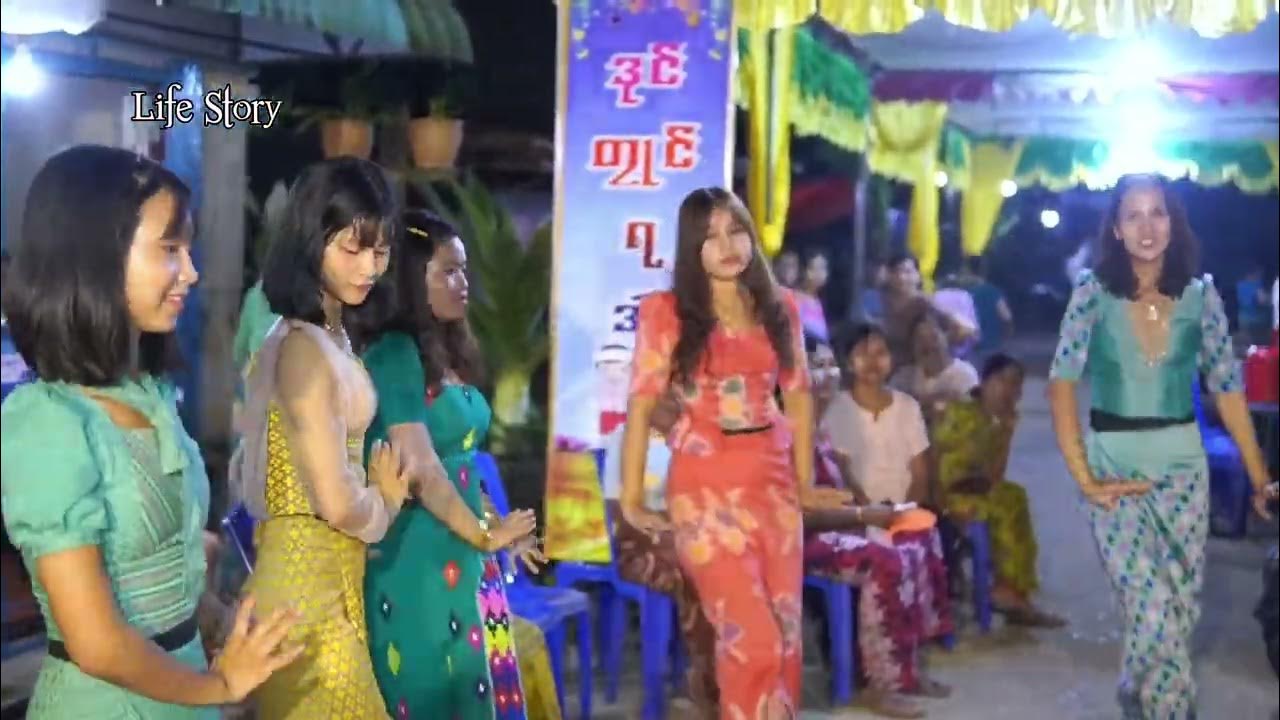 traditional songkarn dancing - YouTube