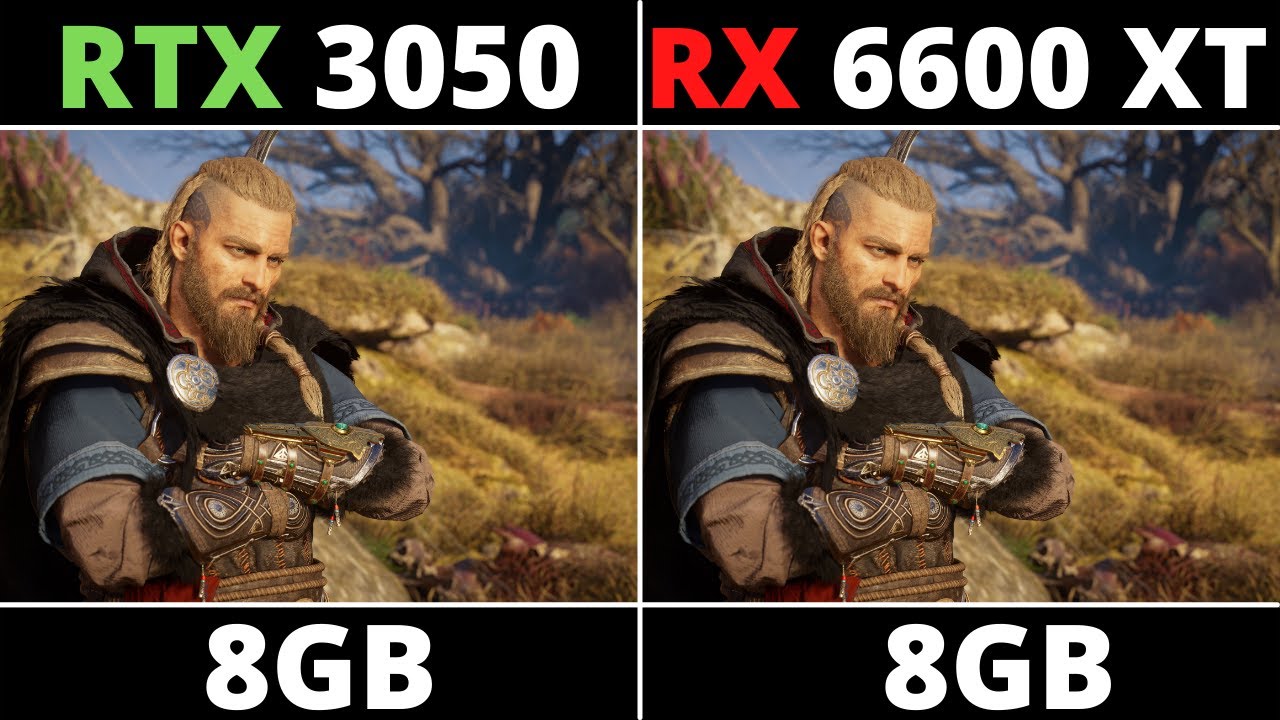 RTX 3050 VS RX 6600 XT BENCHMARK TEST IN 10 GAMES - YouTube