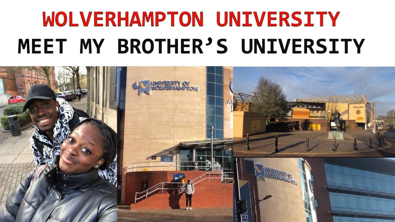 WOLVERHAMPTON UNIVERSITY // MEET MY BROTHER'S UNIVERSITY 🇬🇧 - YouTube
