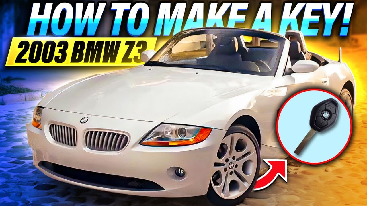 1999-2008 BMW Z3 DECODE, CUT, & PROGRAM REMOTE KEY! - YouTube