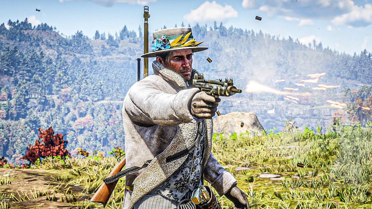 RDR2 - How Modern Weapons Change Arthur Morgan's Gameplay! - YouTube