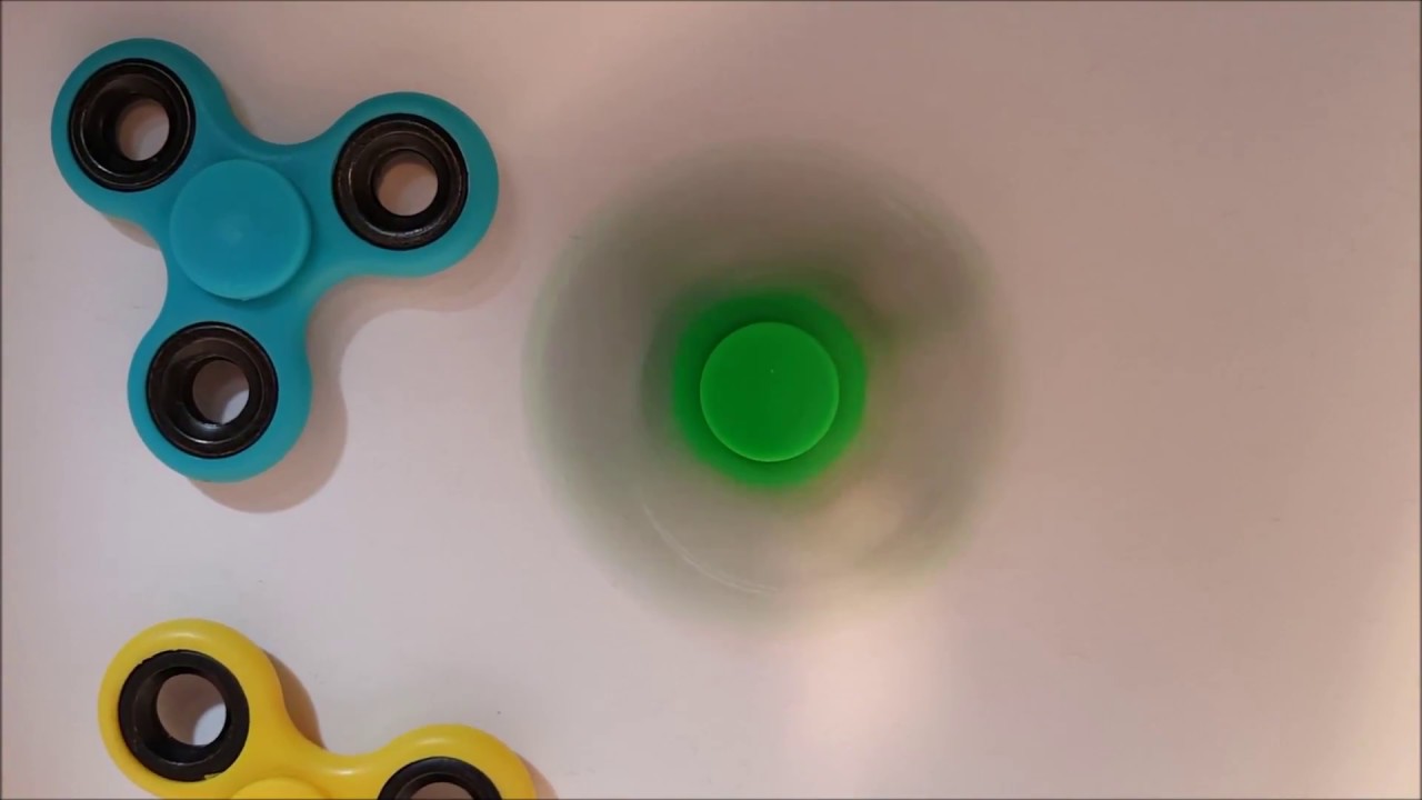 Fixed Tip Fidget Spinners In Action - YouTube