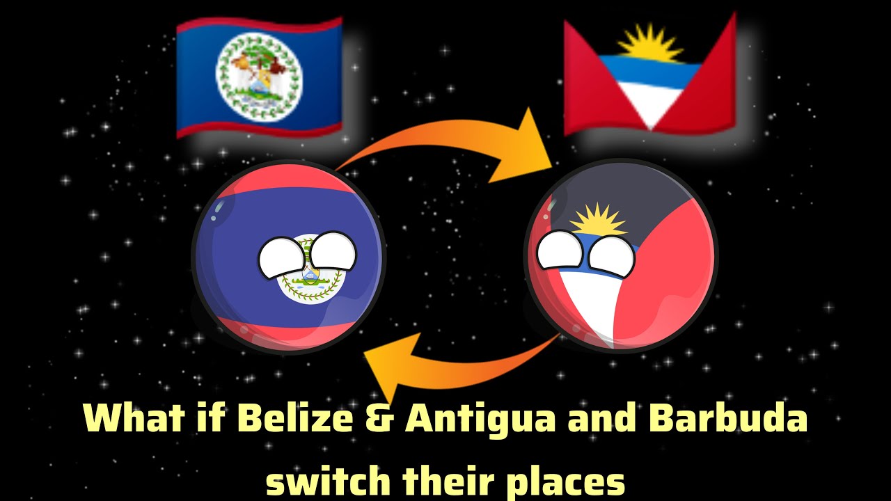 What if Belize and Antigua and Barbuda switch their places # ...