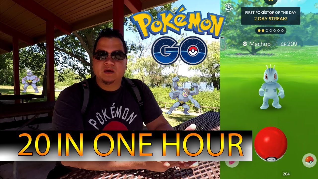 MACHOP NEST! 20 PLUS MACHOPS IN A HOUR INSANE! Pokemon Go Gen 2 EP29 ...