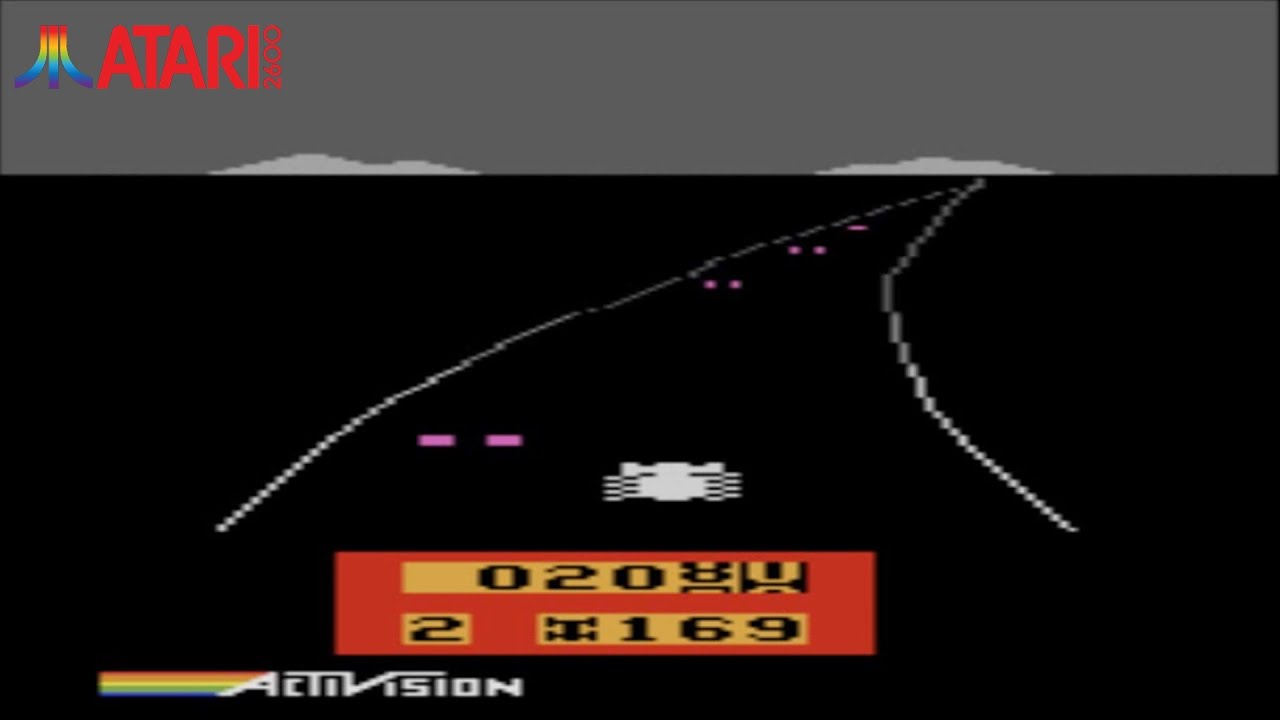 Enduro (Atari 2600 Gameplay) - YouTube