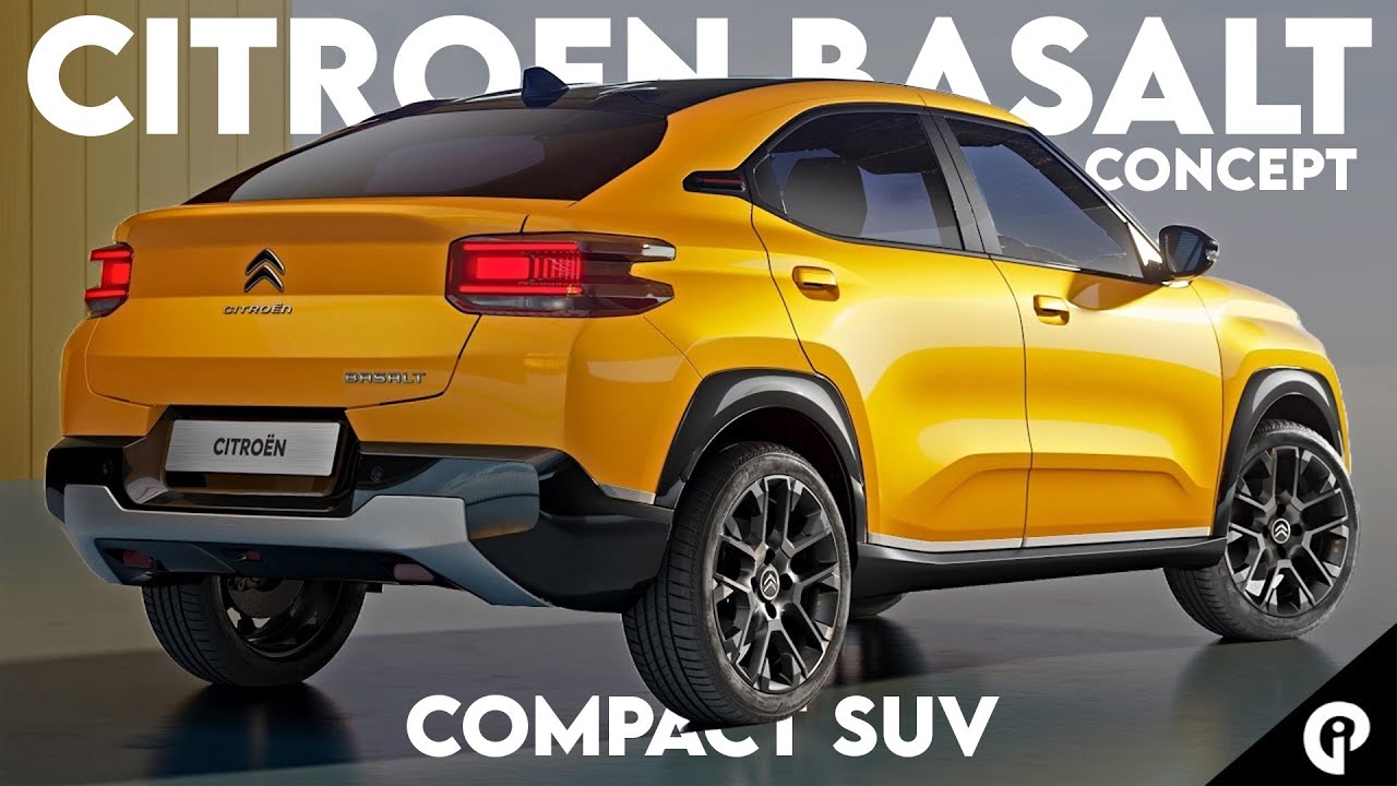 NEW 2025 Citroën Basalt Vision - First LOOK at the Compact SUV - YouTube