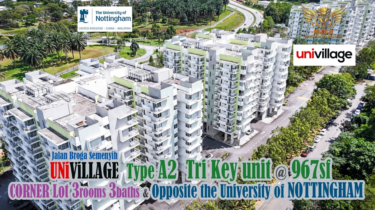 UNiViLLAGE Semenyih CORNER TRi-KEY unit Opposite the University of ...