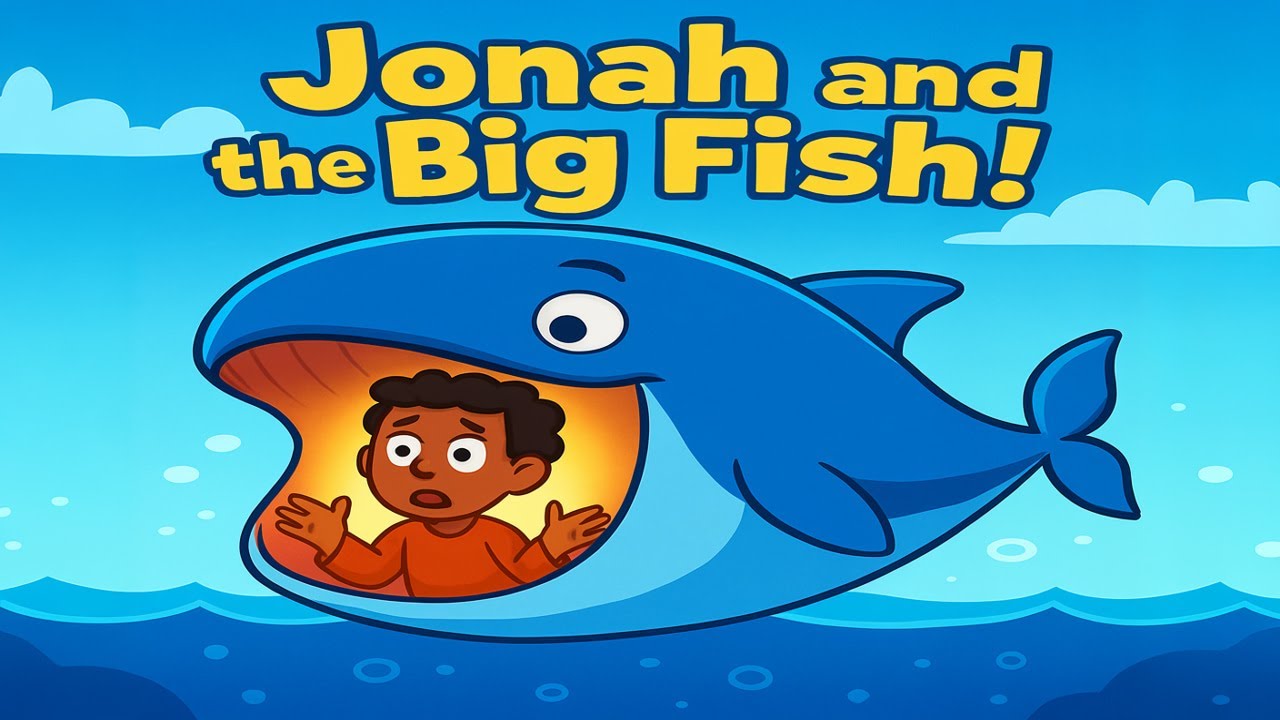 Jonah and the Big Fish! #BiblestoryForKids #Jonah # ...