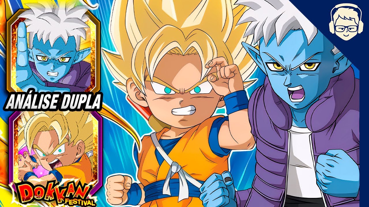 ANÁLISE DUPLA COM SUMMONS - Goku e Glorio de DB Daima | Dragon Ball Z Dokkan Battle - YouTube