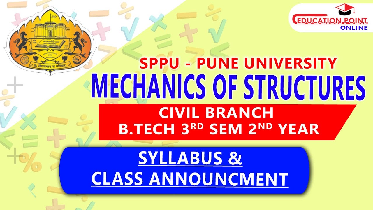 Syllabus Mechanics Of Structures SPPU Pune University For Civil syllabus-mechanics-of-structures-sppu-pune-university-for-civil