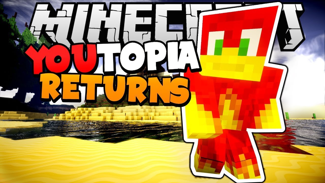 WERE BACK and its AWESOME !! // YOUTOPIA : Minecraft #2 - YouTube