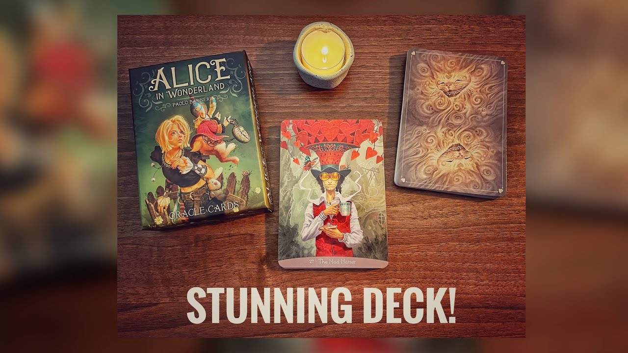 Alice in Wonderland Oracle ~ A Stunningly Beautiful Deck - YouTube
