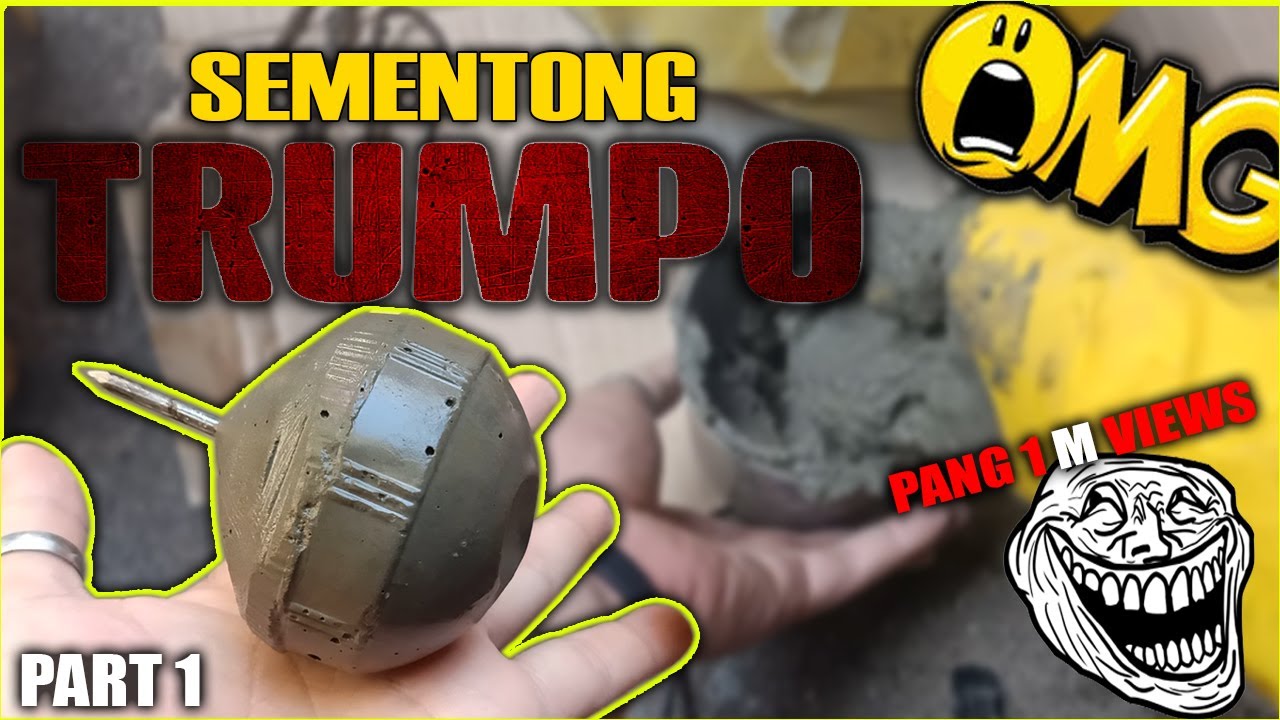 PAANO GUMAWA NG CONCRETE NA TRUMPO PART 1 - YouTube