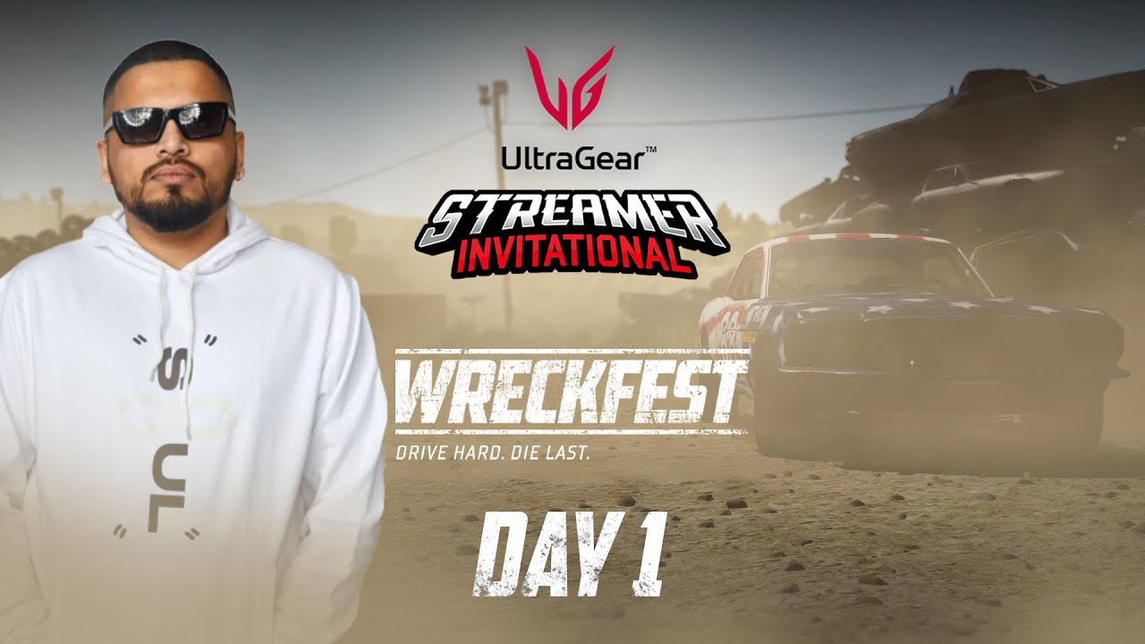 Wreckfest | LG UltraGear Streamer Invitational | Day 1 | with @Binks ...