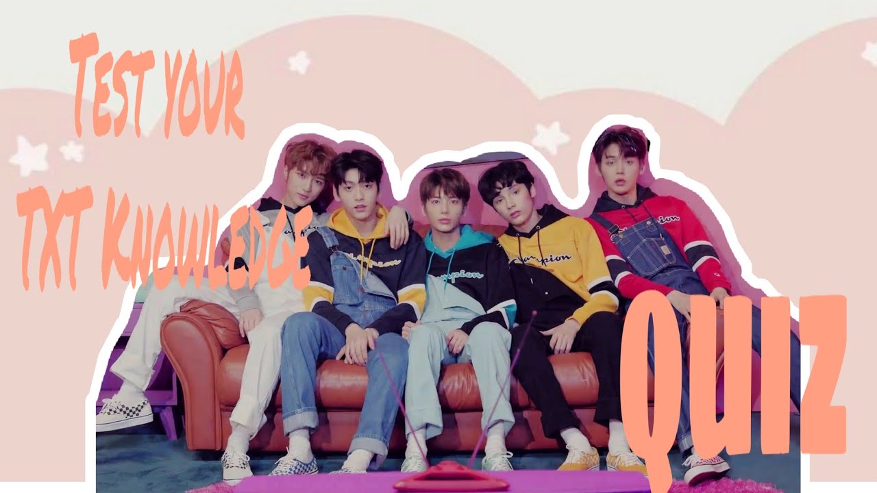 How well do you know TXT members | TXT QUIZ #1 - YouTube