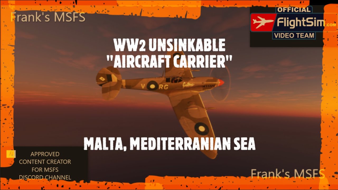 WW2 Malta - Unsinkable “Aircraft Carrier” - YouTube