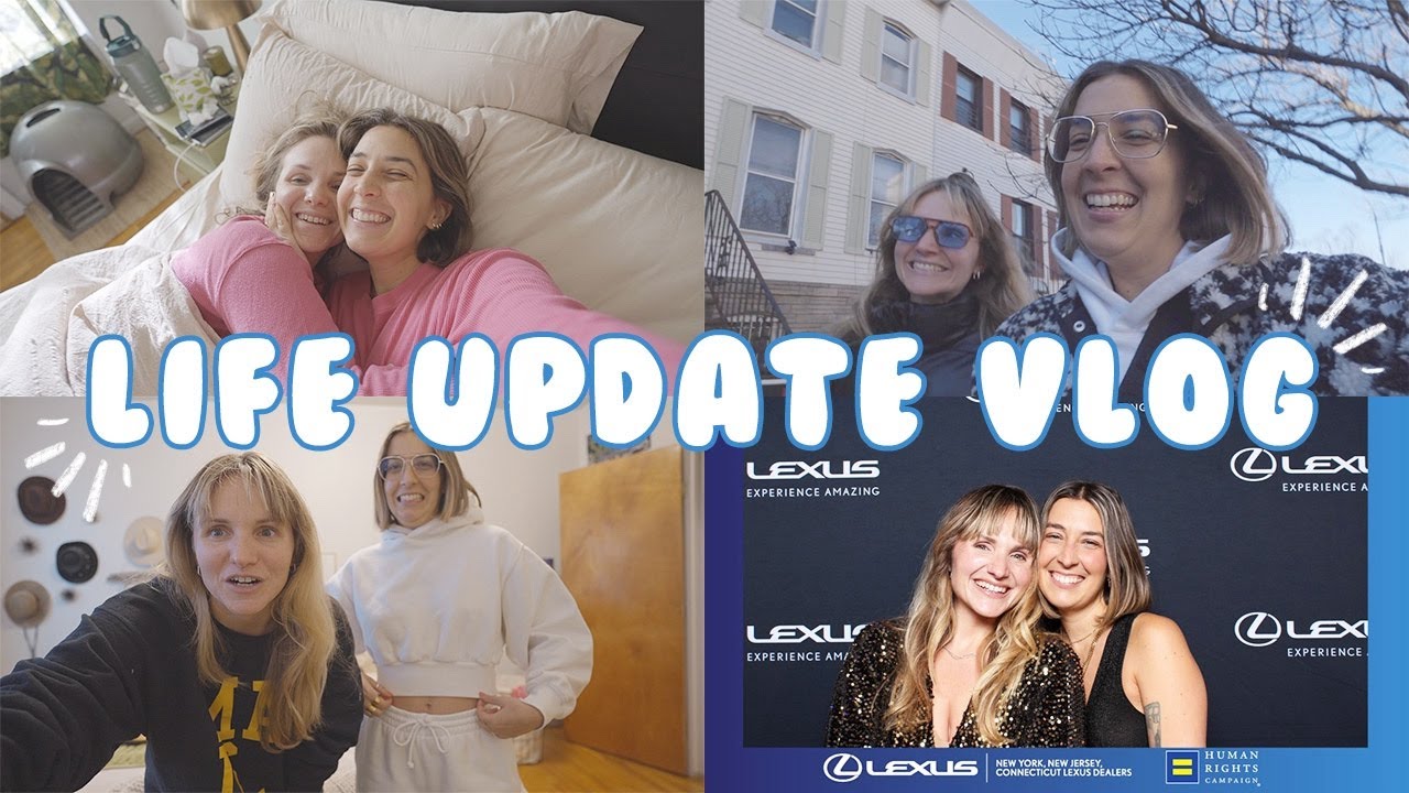 CATCH UP WITH US! | life updates + getting ready for our first GALA ...